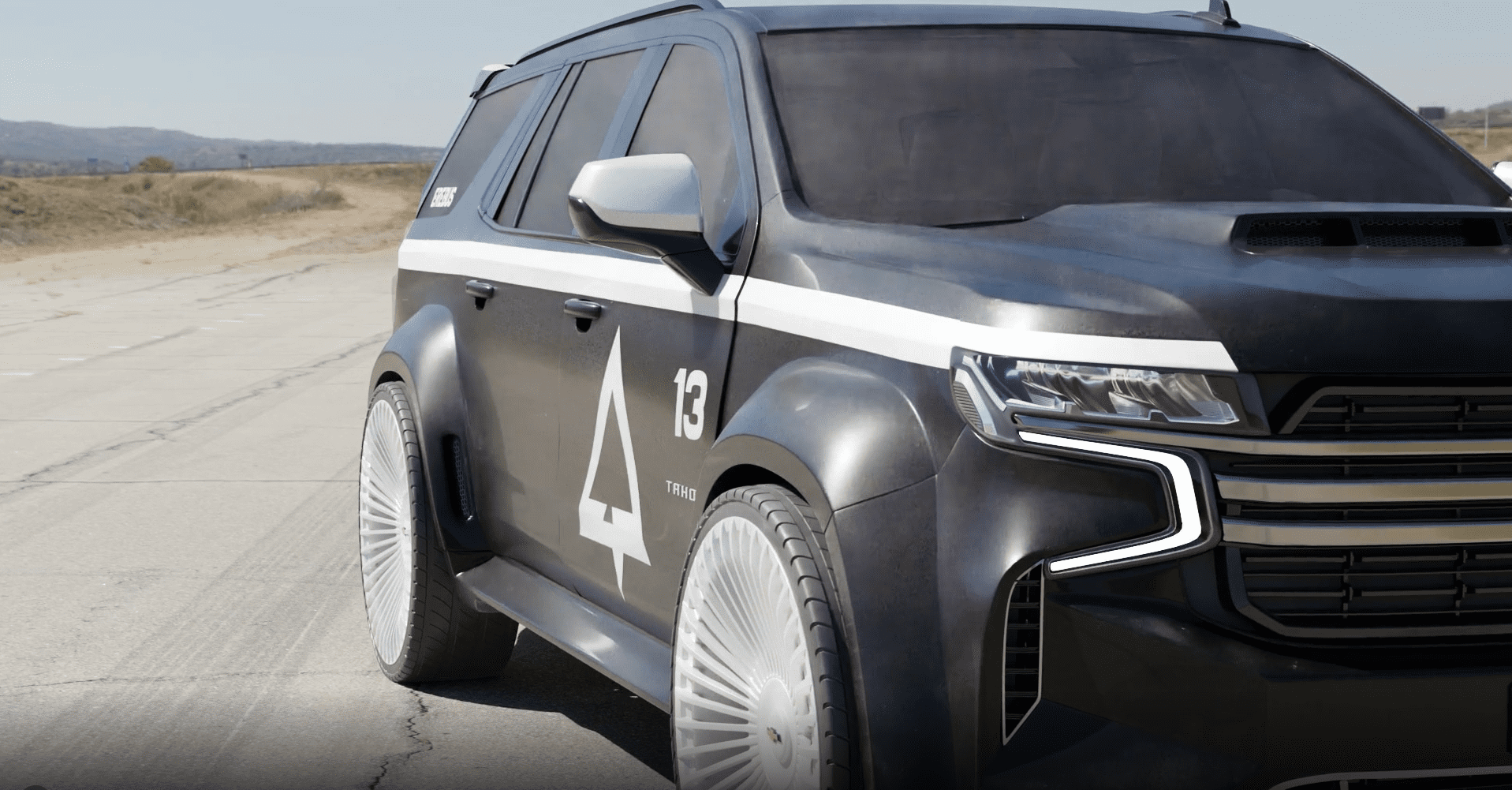 New Chevrolet Tahoe "Erebus" Custom Wide Body Kit Design by Bête Noire