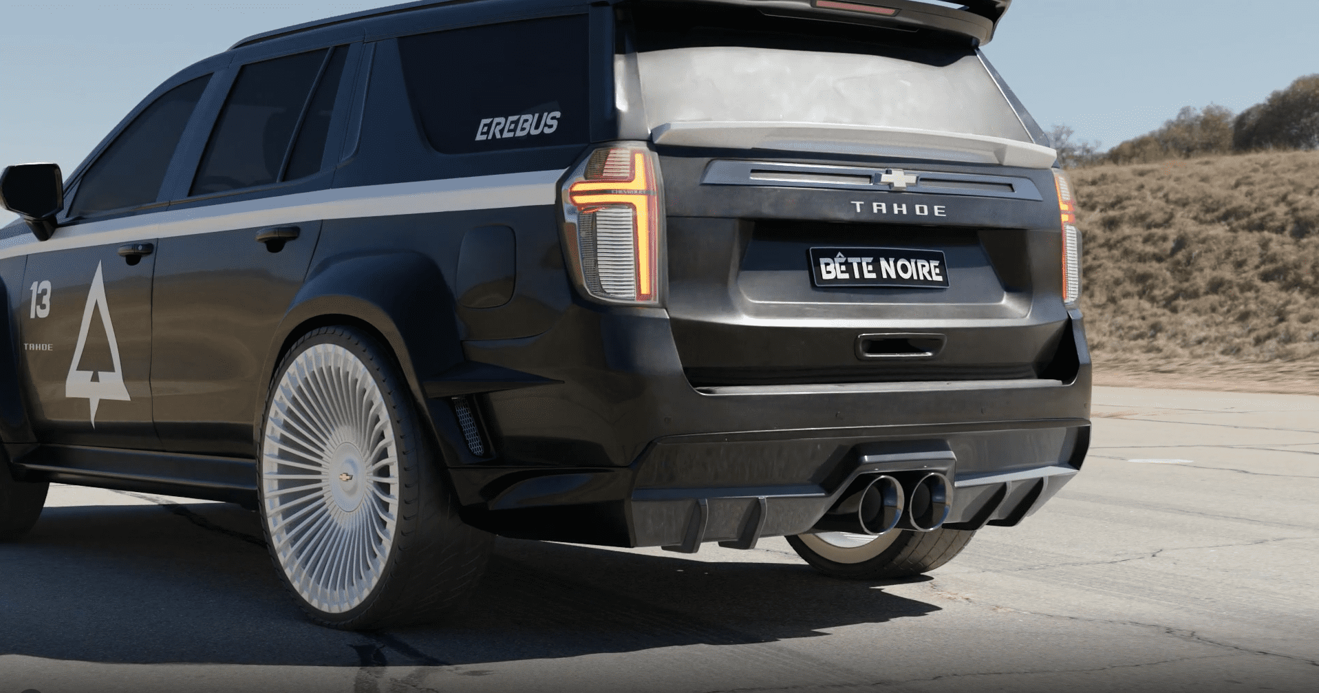 New Chevrolet Tahoe "Erebus" Custom Wide Body Kit Design by Bête Noire